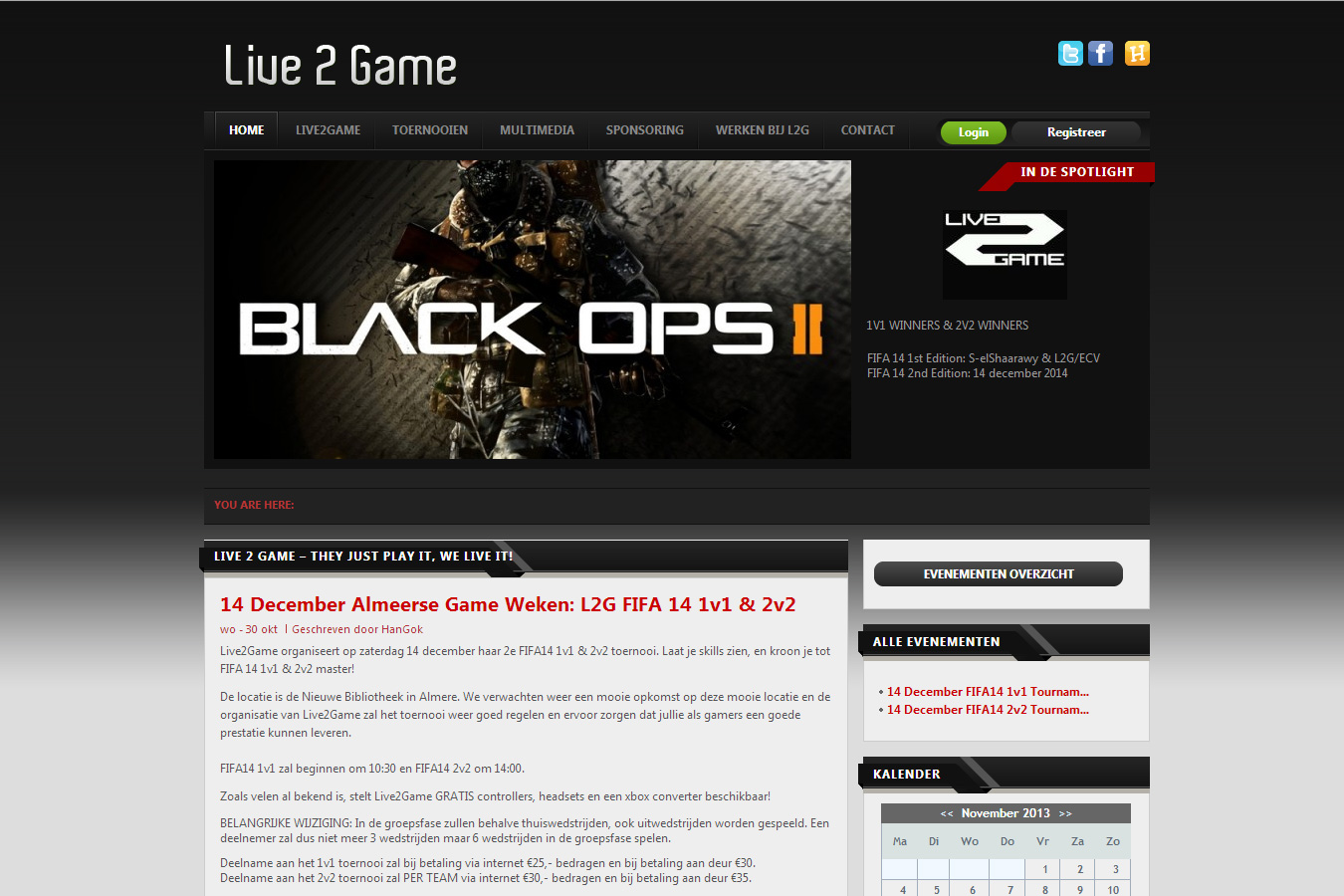 live2game1 - DALL Internetbureau | Website laten maken